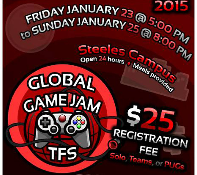Toronto Film School Joins the Global Game Jam Movement Jan. 23 - 25