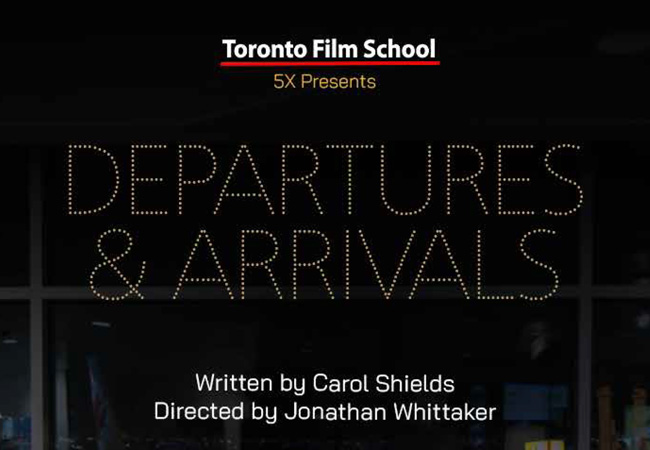 Toronto Film School Launches Stage Production of Carol Shields ...