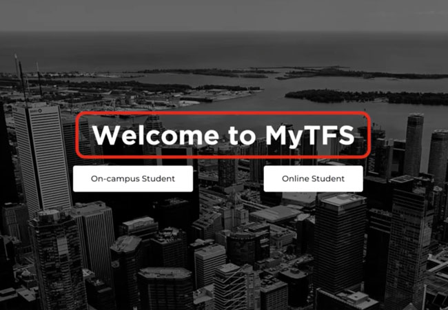 Toronto Film School Launches Revamped New MyTFS Student Portal